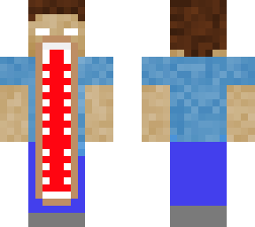 scary steve remake | Minecraft Skin