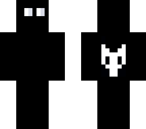 Black With symbol | Minecraft Skin