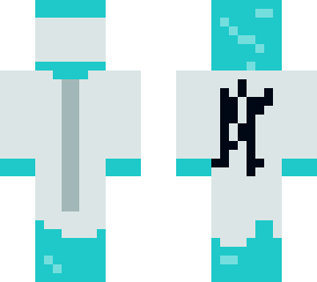 Blue flu monster | Minecraft Skin