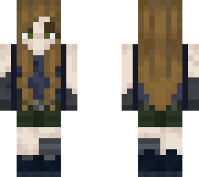 Blue Tank Top | Minecraft Skin