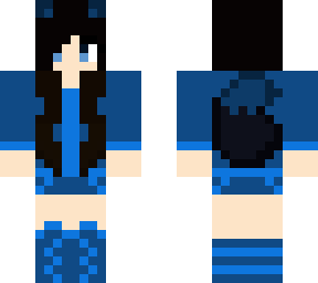 blue wolf | Minecraft Skin