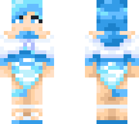Deva with the water swimsuit (Gwain Saga) | Minecraft Skin