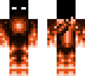 fire (elements) warrior | Minecraft Skin