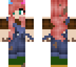 lil pride devil on the farm with extra dirt | Minecraft Skin