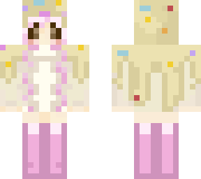 cake girl pinterest cute cupcake | Minecraft Skin