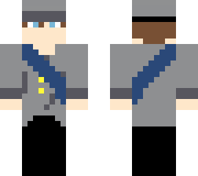 Confederate Soldier | Minecraft Skin