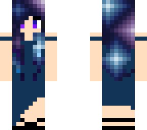 Galaxy girl | Minecraft Skin