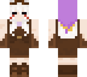 Ghast Girl | Minecraft Skin