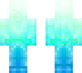 Gradient Steve V2 (Ice Steve?) | Minecraft Skin