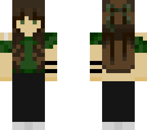 green girl | Minecraft Skins
