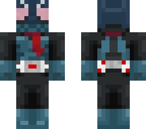 Kamen Rider (Takeshi Hongo) | Minecraft Skin