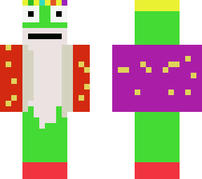 frog king | Minecraft Skins