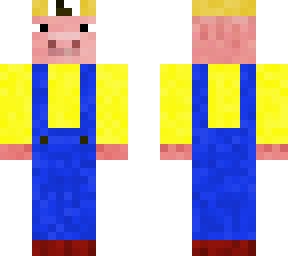 Lario but a pig | Minecraft Skin