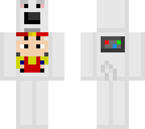 Robot Brian Griffin | Minecraft Skin