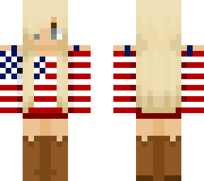 american flag | Minecraft Skins