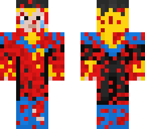 Battle Damaged Invincible (Invincible vs Omni-Man) | Minecraft Skin