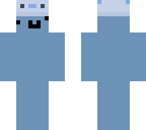blue axo | Minecraft Skin