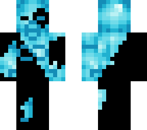 Bright Cerulean Balance | Minecraft Skin