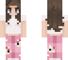 Brown Curly Hair | Minecraft Skin