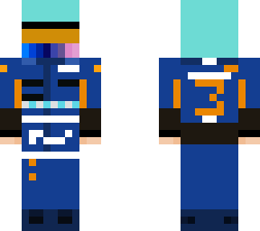 Daniel ricciardo base | Minecraft Skin