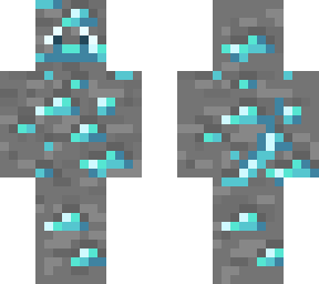 diamond ore dog | Minecraft Skin