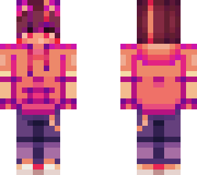 im back + new shading style | Minecraft Skin