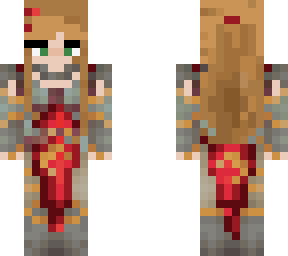 red warrior | Minecraft Skins