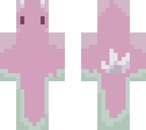 Nudibranch sea slug mollusk | Minecraft Skin