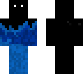 The blue flame entity | Minecraft Skin