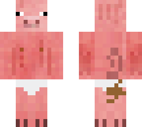 Uh Oh Pig | Minecraft Skin