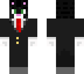 Arya in a suit | Minecraft Skin