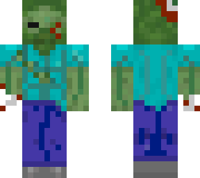 Buff Broken Zombie Credit (therealdude) | Minecraft Skin
