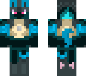 Combat Lucario | Minecraft Skin