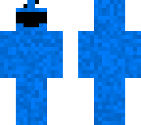 cookie monster | Minecraft Skins