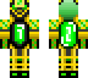 Emerald Knight Reborn | Minecraft Skin