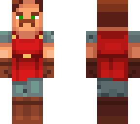 Hal MC dungeons | Minecraft Skin