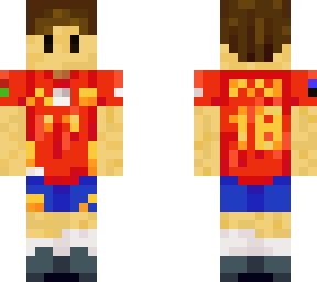 Martin Zubimendi spain | Minecraft Skin