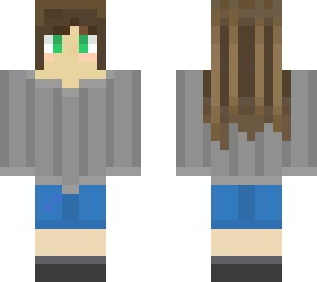 my first ever skin!!!! | Minecraft Skin