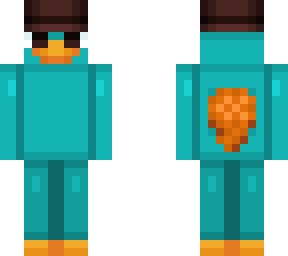Perry el ornitorrinco | Minecraft Skin