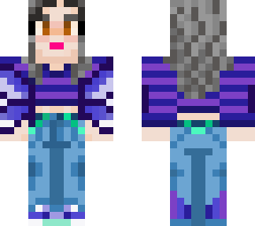 Pokemod Periwinkle Pokeballs | Minecraft Skin