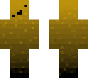 Slime Guy (Gold-Black) | Minecraft Skin