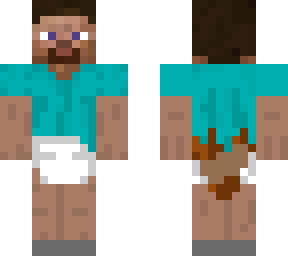 Steve with poo | Minecraft Skin