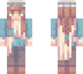 // snow villager // | Minecraft Skin