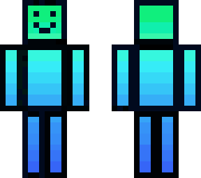 Blue Gradient | Minecraft Skin