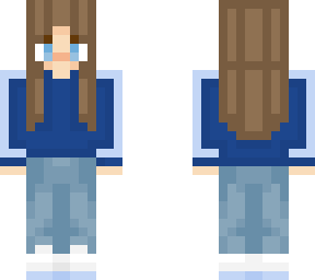 blue sweater | Minecraft Skins