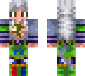 Goku ssj5 with dragon | Minecraft Skin