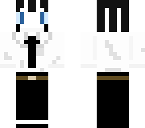 Monotone Blue - Aoi v2 | Minecraft Skin