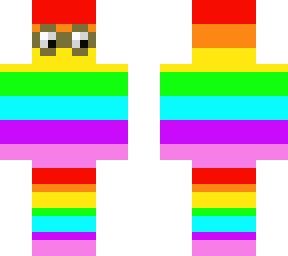 Rainbow guy | Minecraft Skin