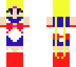 Usagi Tsukino (Sailor Moon) | Minecraft Skin