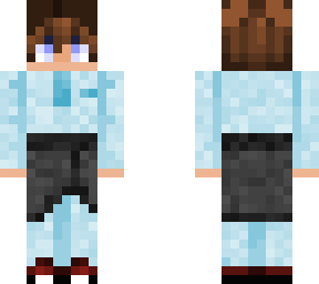 Baju Raya Babyblue | Minecraft Skin